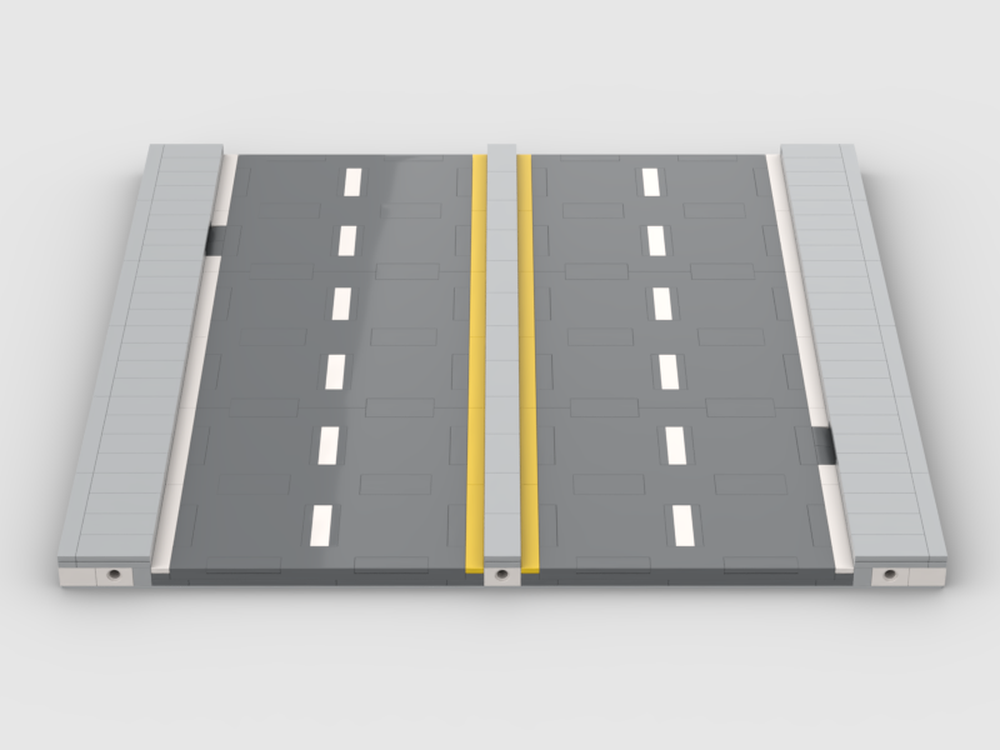 LEGO MOC MILS Road Plate (Updated) by Brick Studs | Rebrickable - Build ...