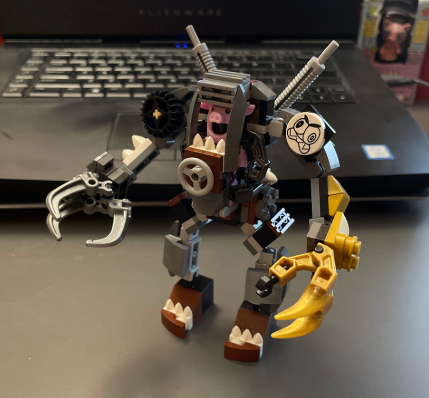 LEGO MOC Klinkers Max Mech Suit by eric_nunya | Rebrickable - Build ...