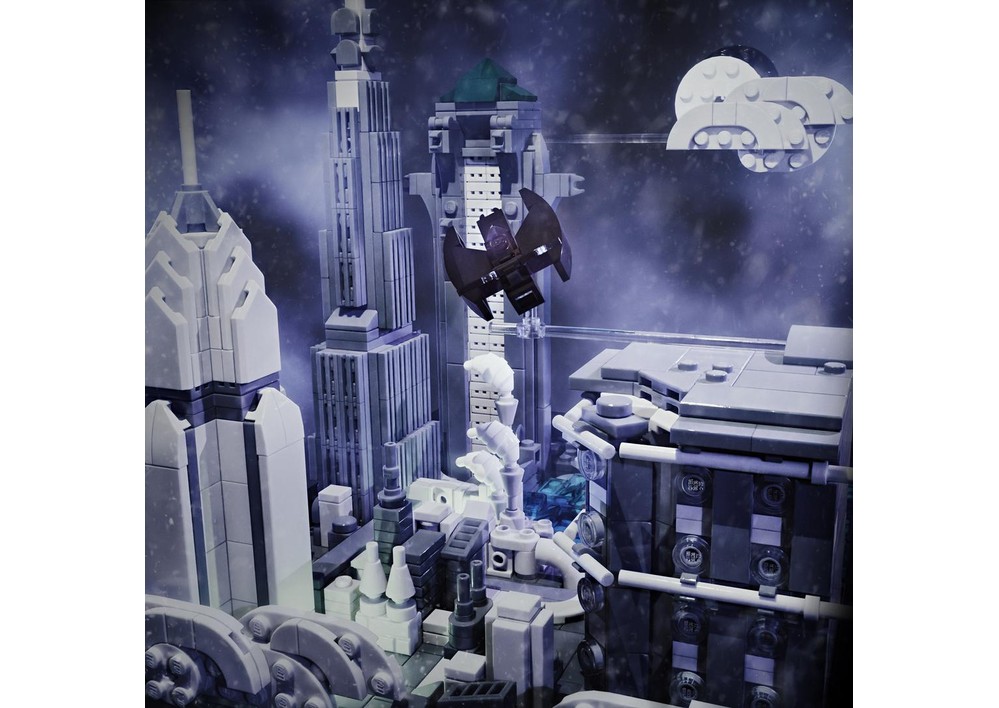 LEGO MOC Tim Burton's Gotham City by LobsterThermidor | Rebrickable ...