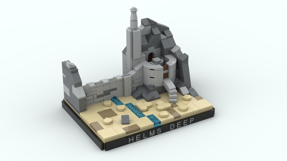 LEGO MOC Helm's Deep by legoalfactotum | Rebrickable - Build with LEGO