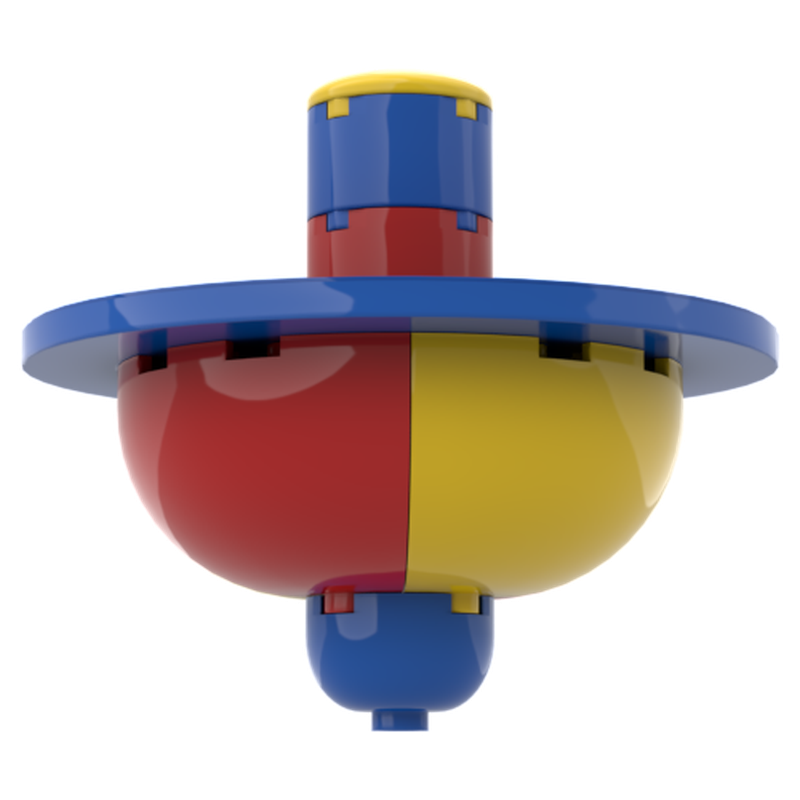 LEGO MOC-151422 Medium Top by Space_Steave | Rebrickable - Build with LEGO