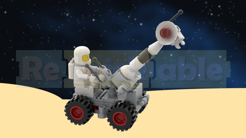 LEGO MOC Classic Space Reimagined: Space Probe 6802 by watson.lego ...