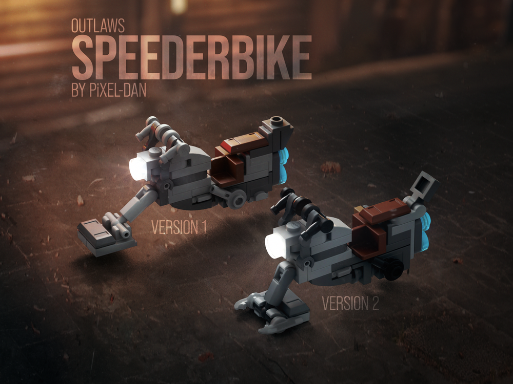 LEGO MOC-151436 PiXEL-DANs Outlaw Speederbike by PiXEL-DAN ...