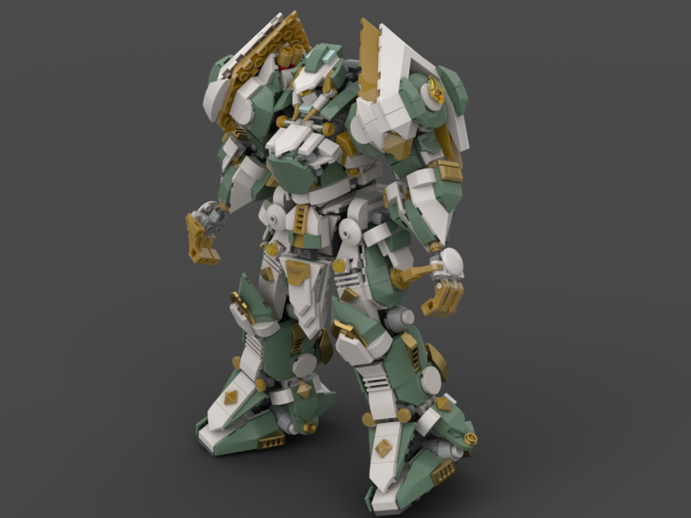 LEGO MOC Emerald Avenger by BRICKLASAGNA | Rebrickable - Build with LEGO