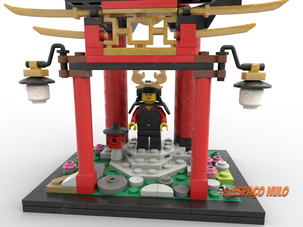 Lego Moc The Sun Gate By Espnulo Rebrickable Build With Lego