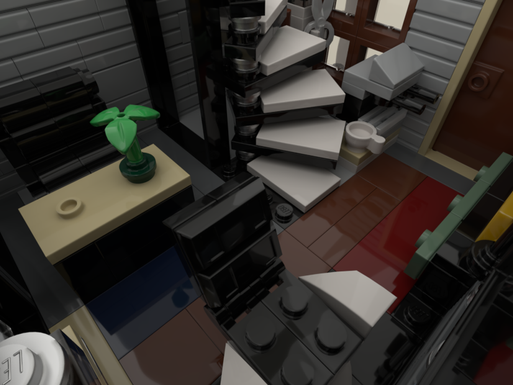 Lego Moc Fab 5 Modular Hair Salon By Manschgerl Rebrickable Build