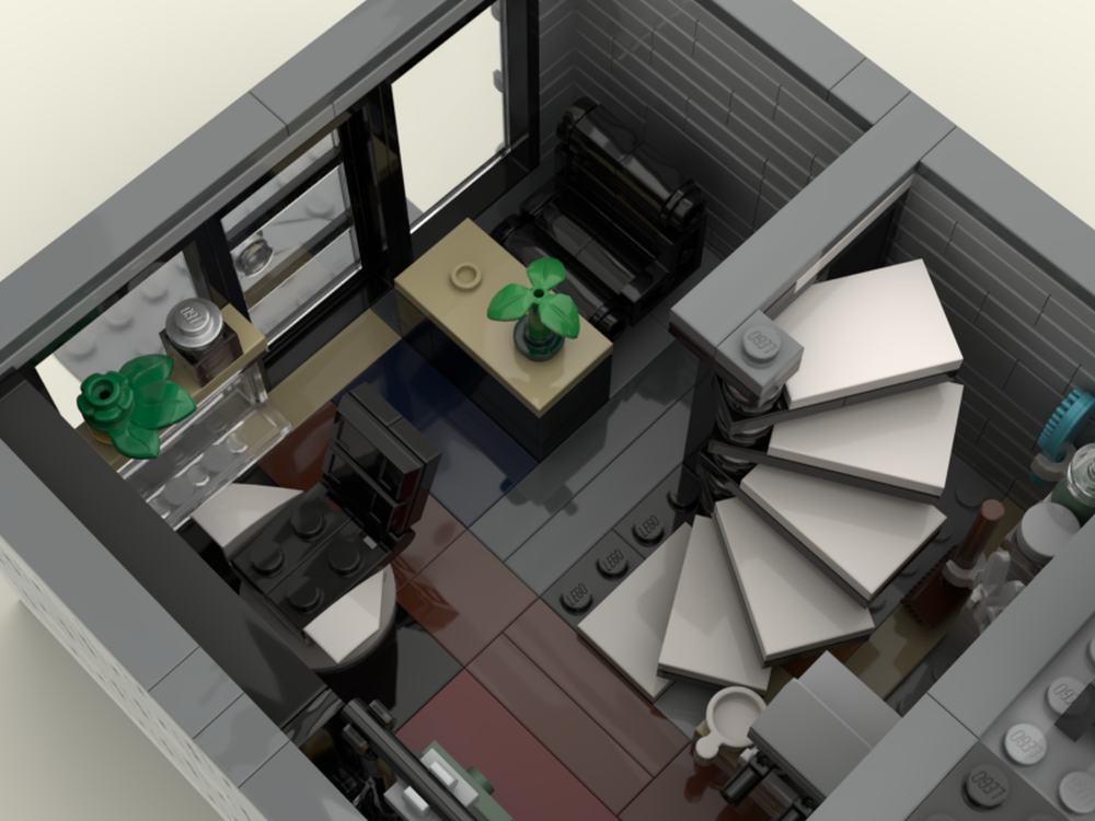 Lego Moc Fab 5 Modular Hair Salon By Manschgerl Rebrickable Build