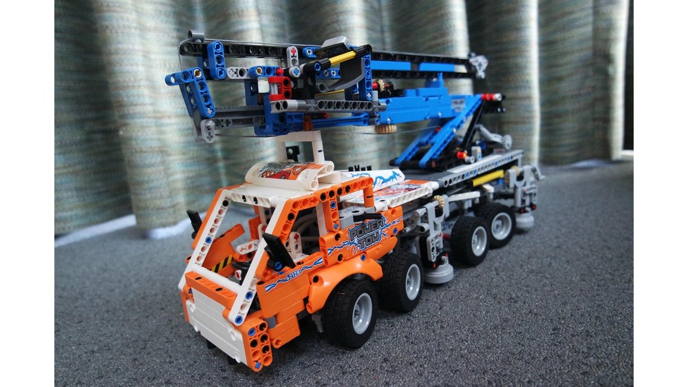 Lego Moc 42128 Folding Tower Crane By Rinivandongen Rebrickable
