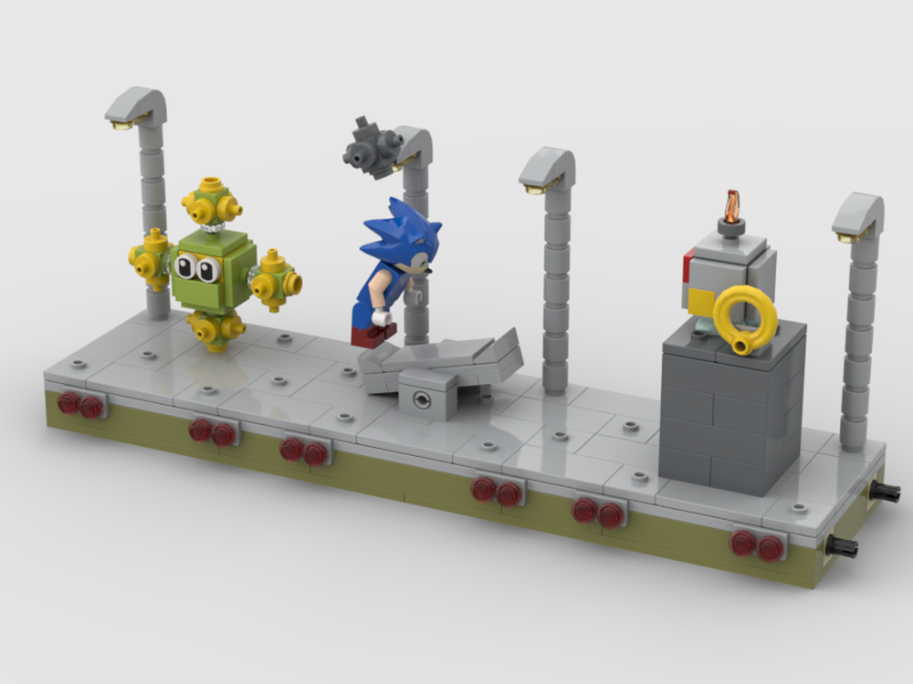 LEGO MOC Sonic the Hedgehog: Starlight zone by bloooop | Rebrickable ...