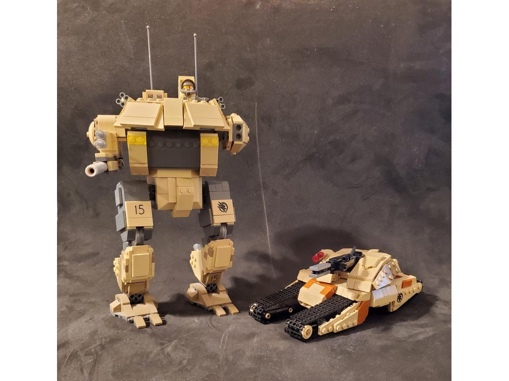 Lego Moc Gdi Mbt 6 Predator V2 By Heatproofnut Rebrickable Build