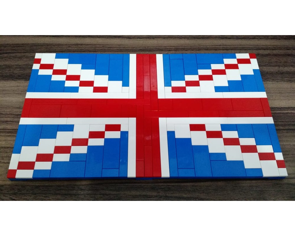 LEGO MOC-15149 The flag of the United Kingdom (Creator 2018 ...