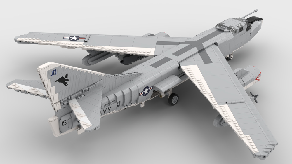 LEGO MOC-151490 1:35 Scale EA-3B Sky Warrior by HandSolo99 ...