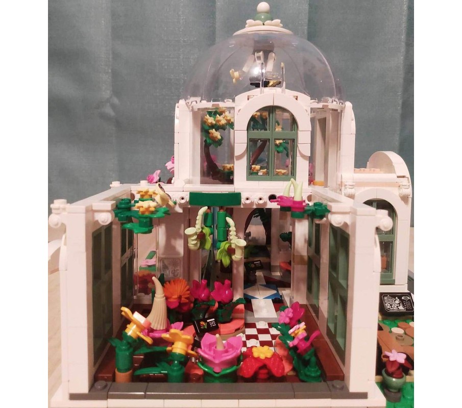 LEGO MOC Double Botanical Garden Modular by Jhobbs | Rebrickable ...
