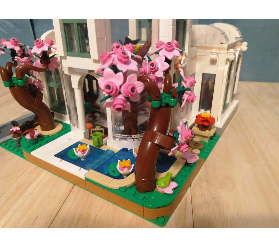 LEGO MOC Double Botanical Garden Modular by Jhobbs | Rebrickable ...