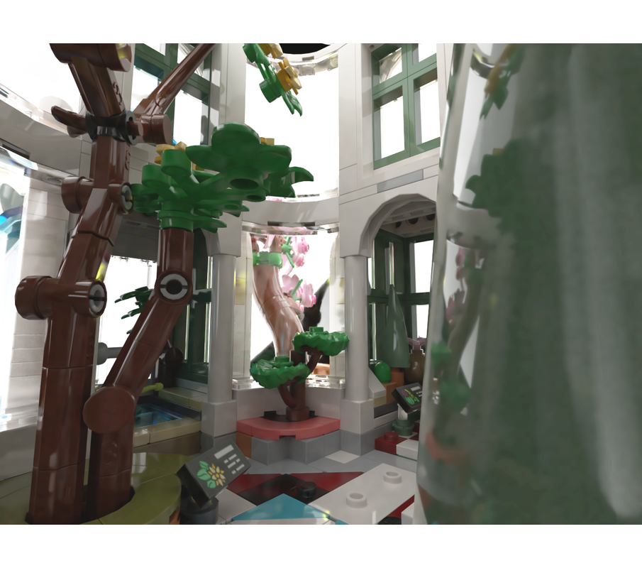 LEGO MOC Double Botanical Garden Modular by Jhobbs | Rebrickable ...