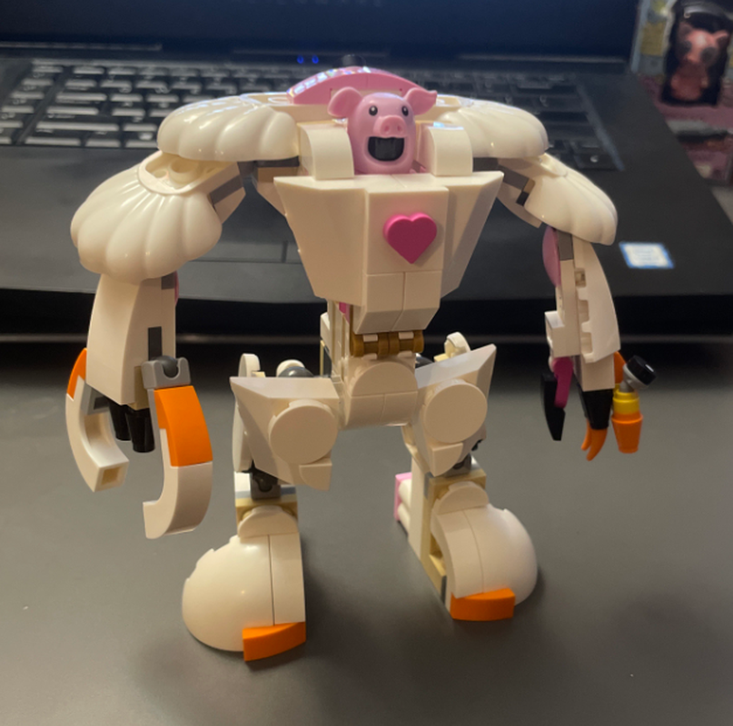 LEGO MOC White Rabbit Mech Suit by eric_nunya | Rebrickable - Build ...