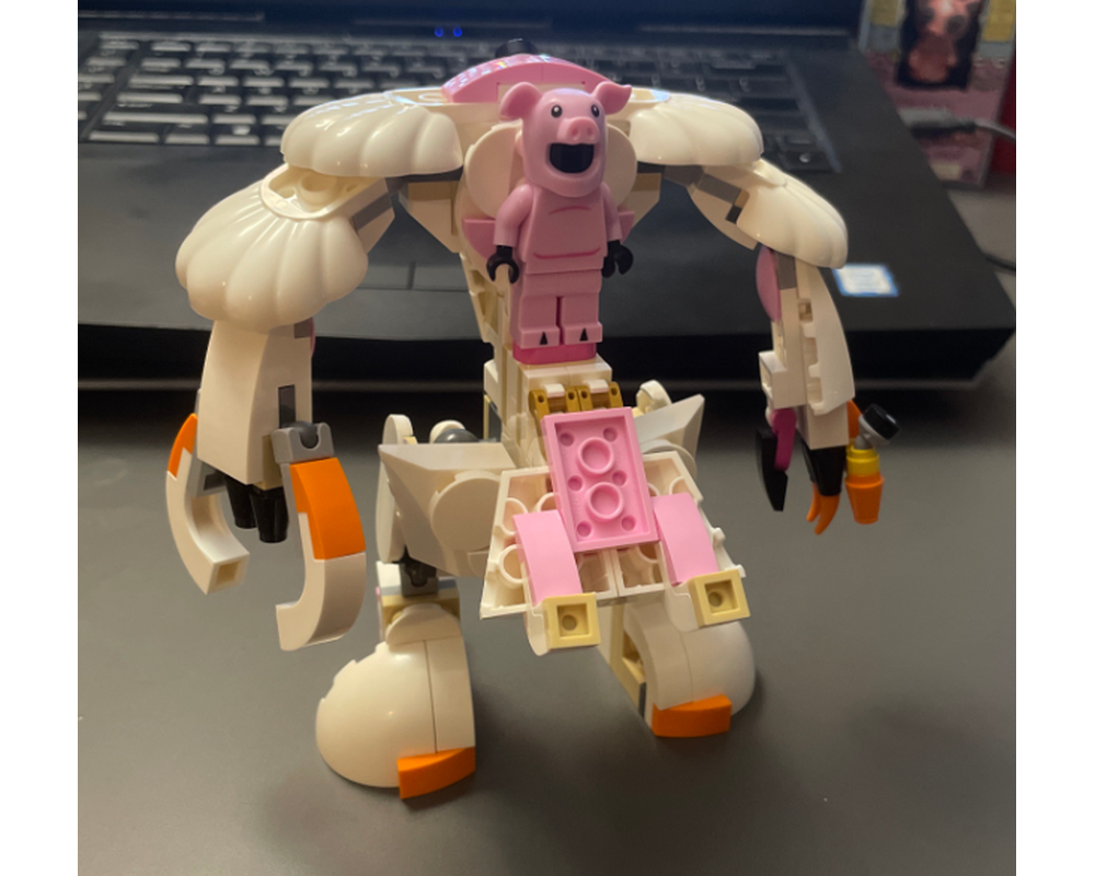 LEGO MOC White Rabbit Mech Suit by eric_nunya | Rebrickable - Build ...