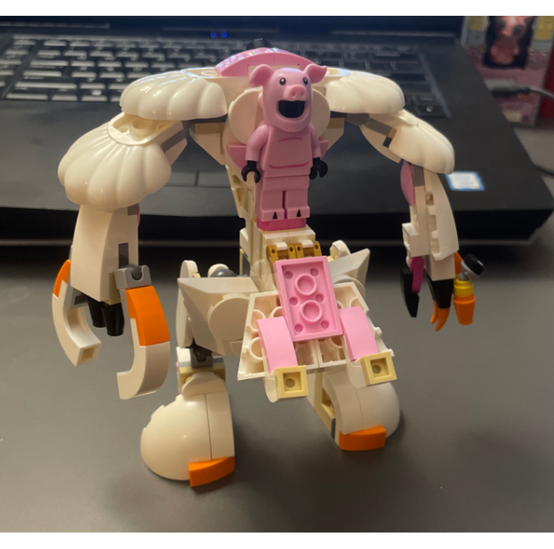 LEGO MOC White Rabbit Mech Suit by eric_nunya | Rebrickable - Build ...