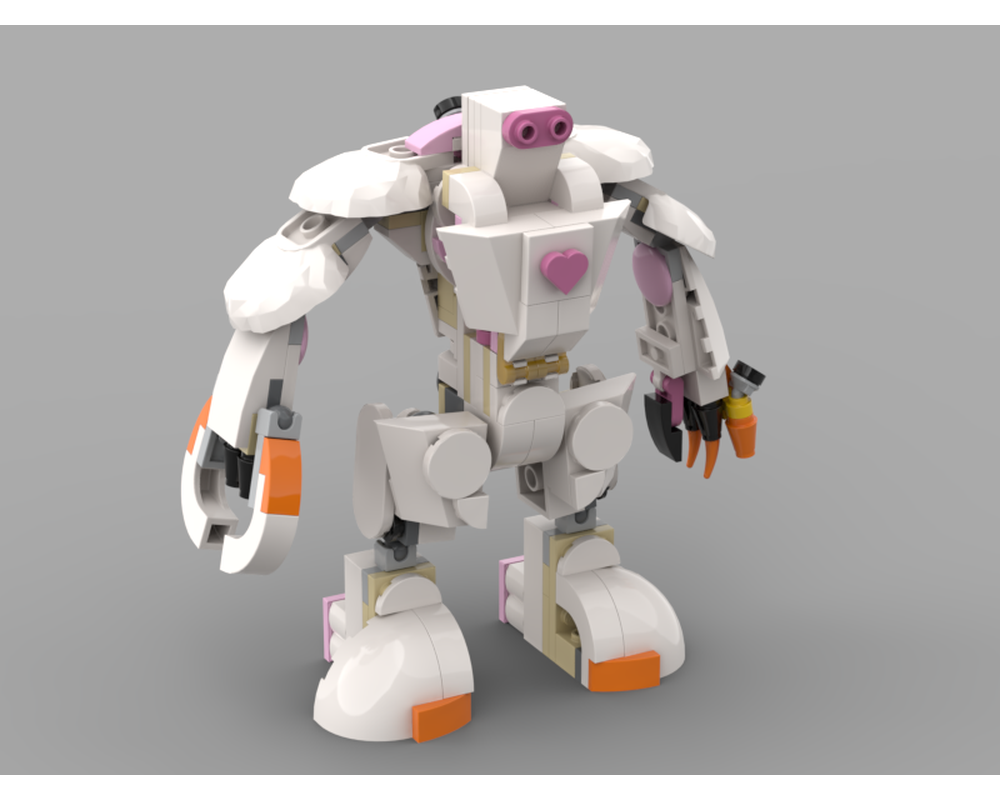 LEGO MOC White Rabbit Mech Suit by eric_nunya | Rebrickable - Build ...