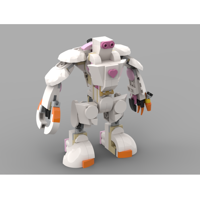 LEGO MOC White Rabbit Mech Suit by eric_nunya | Rebrickable - Build ...