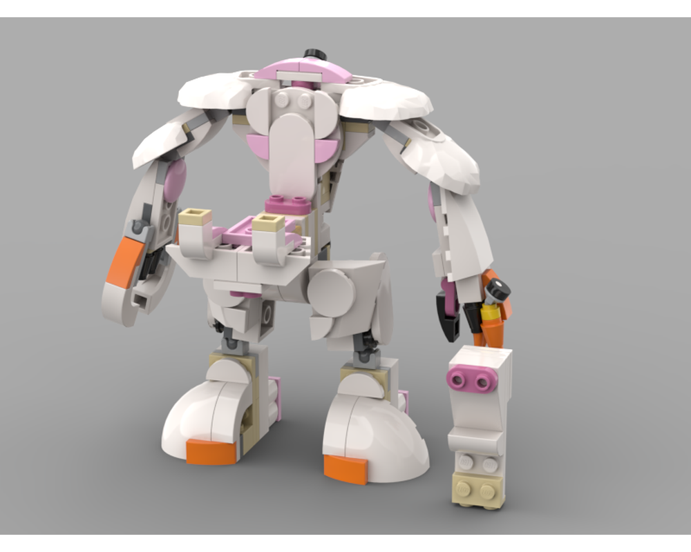 LEGO MOC White Rabbit Mech Suit by eric_nunya | Rebrickable - Build ...
