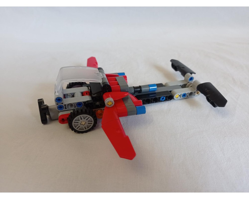 Lego Moc Small Airplane 42148 Alternative By Erikgs Rebrickable