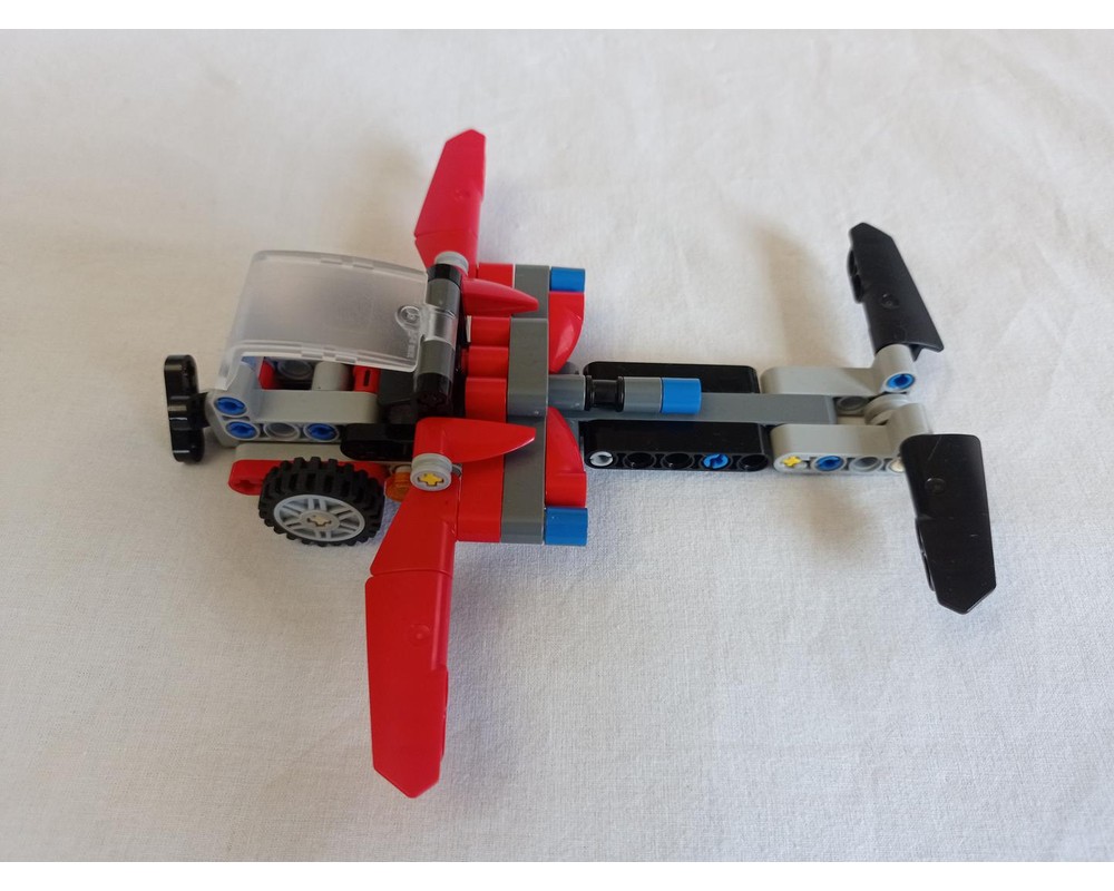 Lego Moc Small Airplane 42148 Alternative By Erikgs Rebrickable