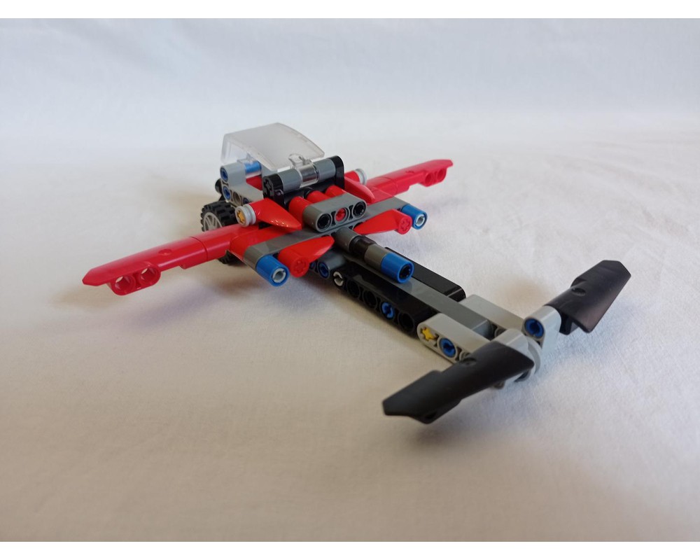 Lego Moc Small Airplane 42148 Alternative By Erikgs Rebrickable