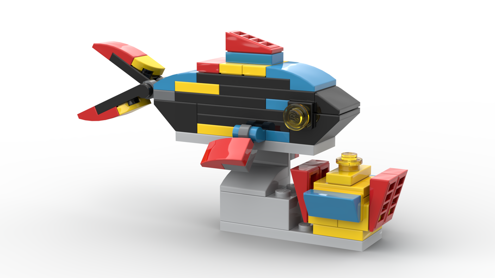 LEGO MOC 31124 Fish by Lenarex | Rebrickable - Build with LEGO