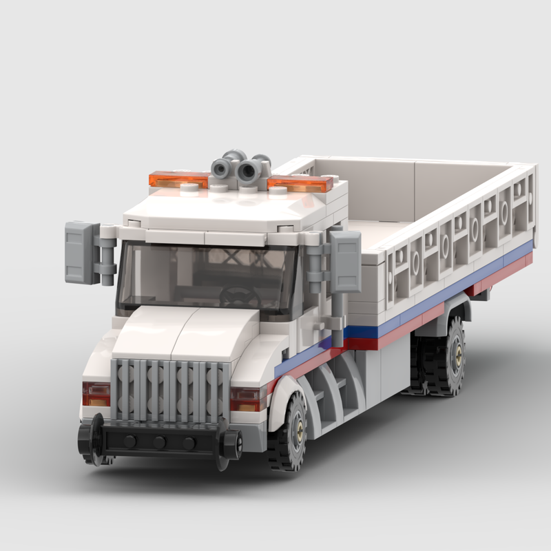 LEGO MOC Hi-Rail track service truck by CrazyCreeper39 | Rebrickable ...
