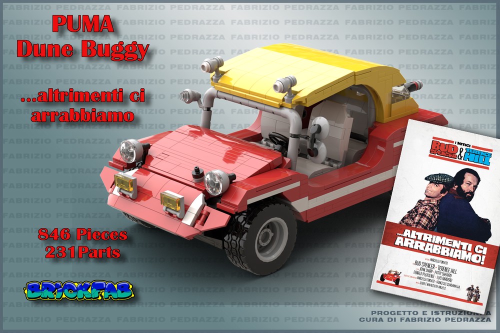 LEGO MOC PUMA Dune Buggy by BrickFab Creations | Rebrickable - Build ...