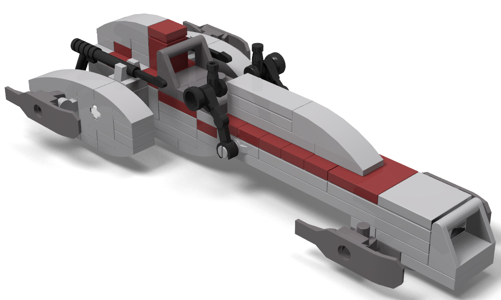 Lego Moc Barc Speeder By Tiggerljc Rebrickable Build With Lego