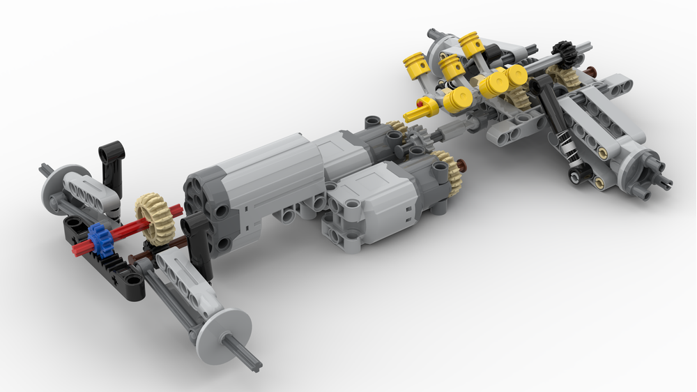 Lego Moc 42154 Ford Gt Rc By Lego Technic World Rebrickable Build