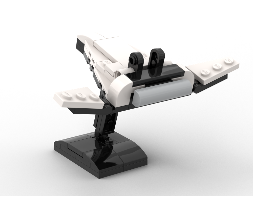 LEGO MOC Micro Lockheed Martin X-33 SSTO [1:185] by GraeMcNuggets ...