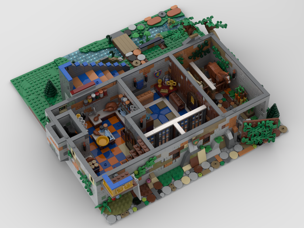 LEGO MOC Medieval outpost by SimonG14 | Rebrickable - Build with LEGO