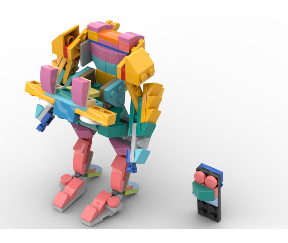LEGO MOC Pinata Mech Suit by eric_nunya | Rebrickable - Build with LEGO
