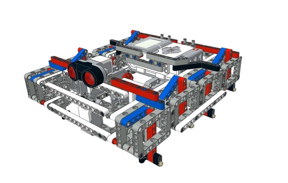 LEGO MOC-151580 Walking Tank by MaxMara | Rebrickable - Build with LEGO