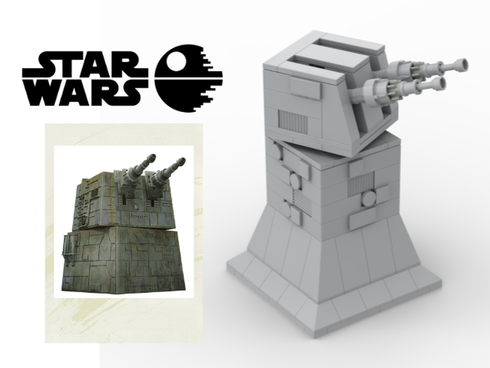 LEGO MOC Death Star Turbo Laser Main Battery Turret by Neits89 ...