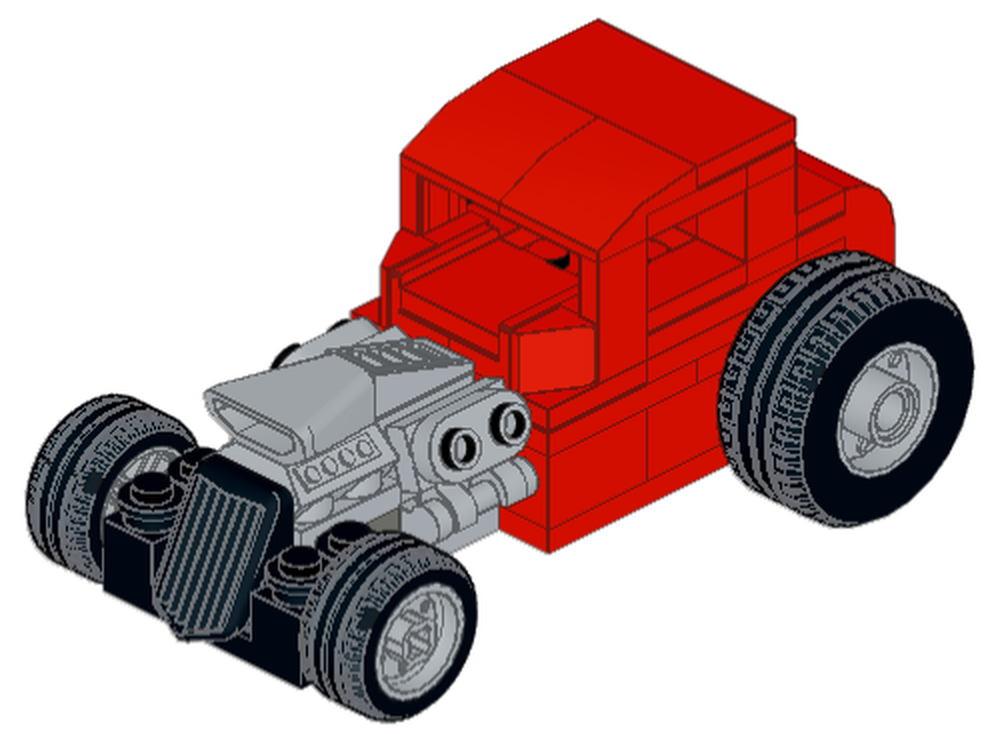 LEGO MOC Hot Rod by farmyFrank10 | Rebrickable - Build with LEGO