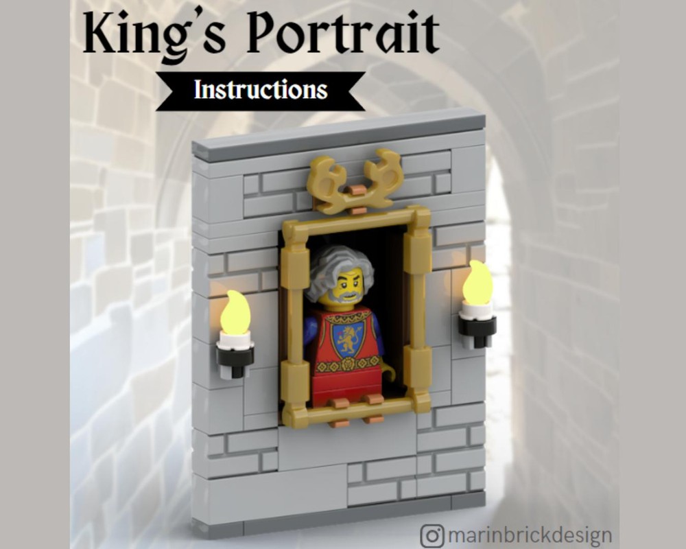 LEGO MOC King's Portrait - Lego Castle Moc by marinbrickdesign ...