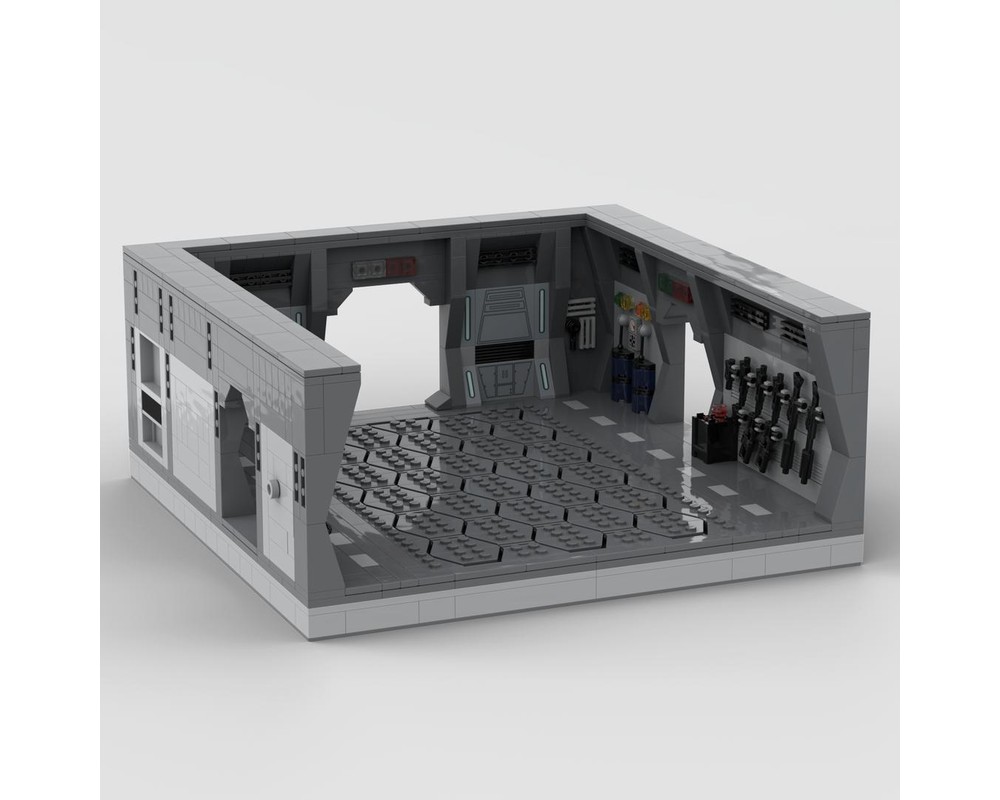 Lego Moc Clone Army Display Hanger By Minifig Display Mocs By Milky