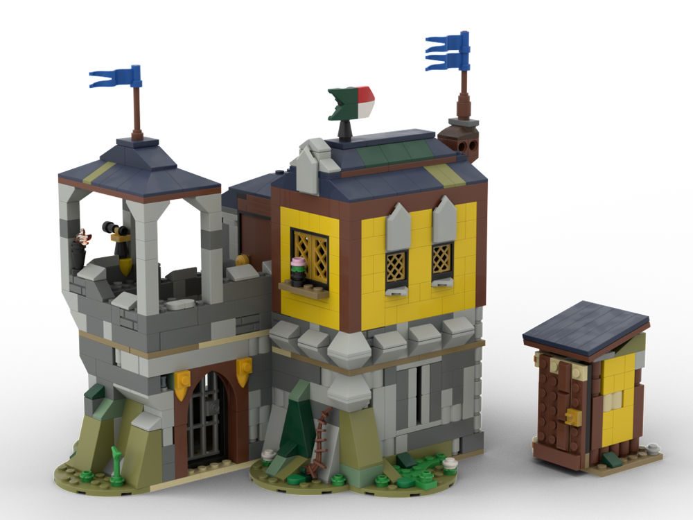 LEGO MOC Knight's Quarters - Alternate Build 1x31120 by graeymaelkyn ...