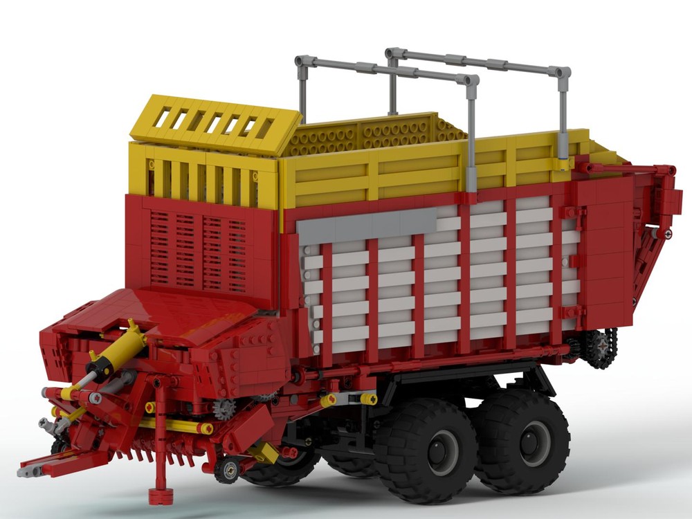 LEGO MOC Pottinger Faro Silage and harvest transport wagon by Odin ...