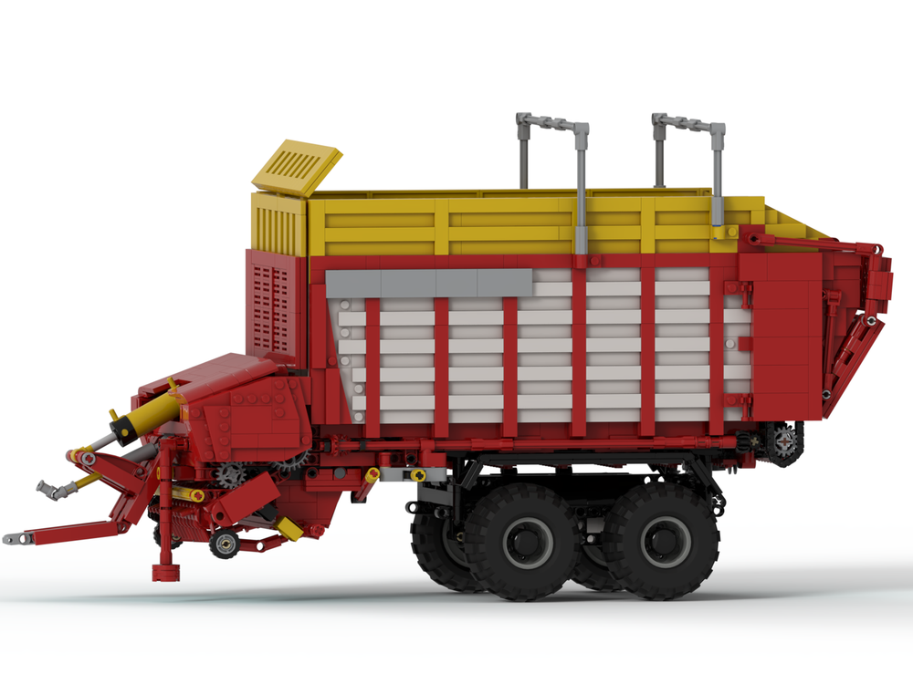 LEGO MOC Pottinger Faro Silage and harvest transport wagon by Odin ...
