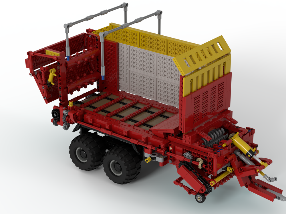 LEGO MOC Pottinger Faro Silage and harvest transport wagon by Odin ...