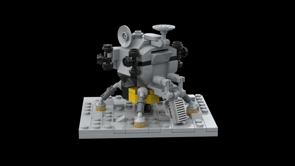 LEGO MOC Apollo 11 Lunar Module by barsim70 | Rebrickable - Build with LEGO