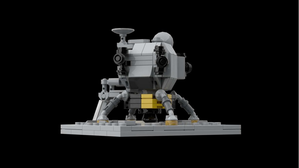 LEGO MOC Apollo 11 Lunar Module by barsim70 | Rebrickable - Build with LEGO