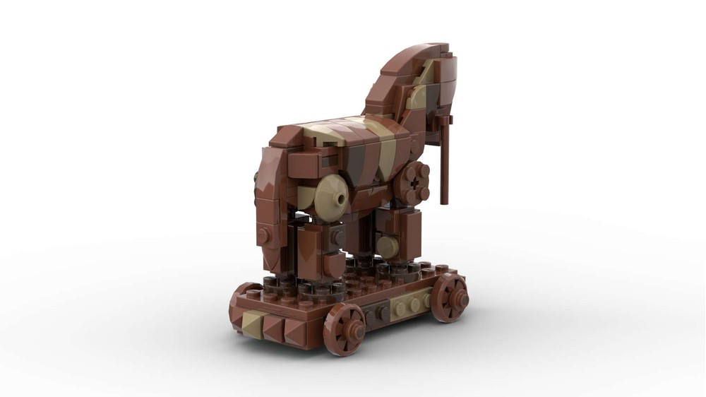 LEGO MOC Trojan Horse by barsim70 | Rebrickable - Build with LEGO