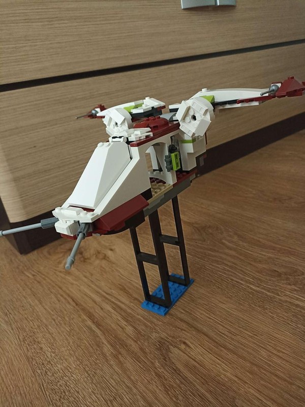 LEGO MOC dwarf republic gunship by CzerstwyChleb | Rebrickable - Build ...
