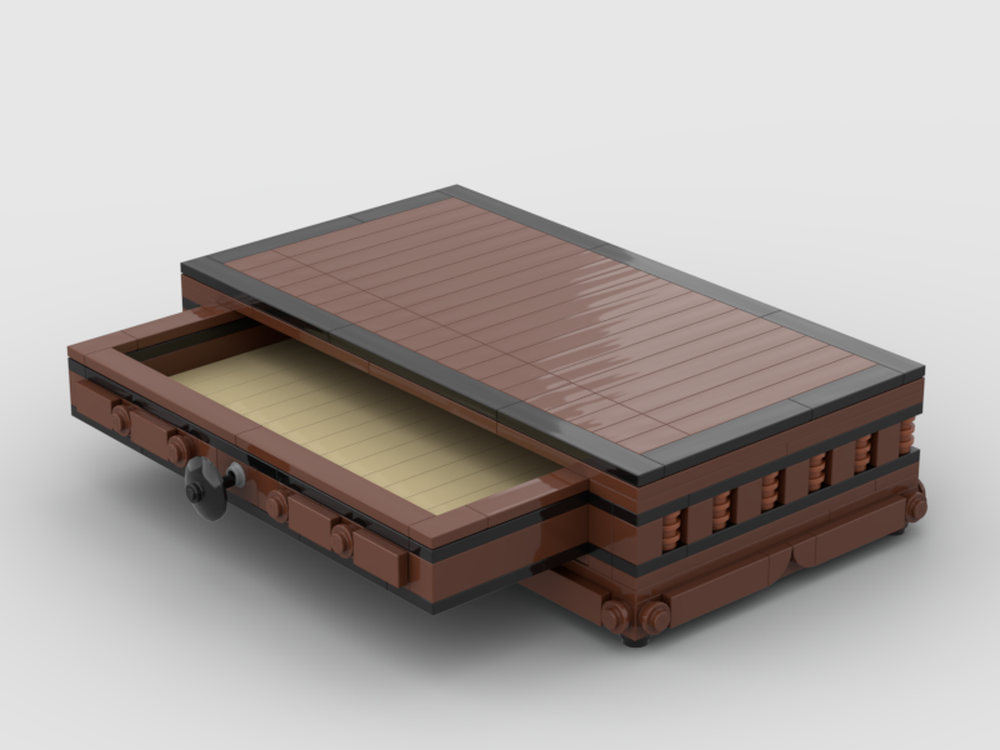 Lego Moc Box With Drawer By Themocdude Rebrickable Build With Lego
